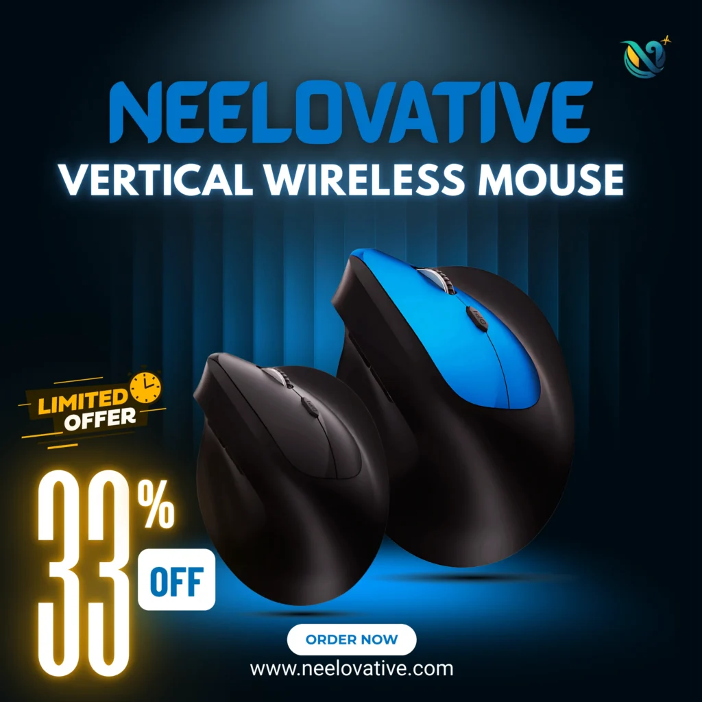 Neelovative Vertical Wireless Mouse - Neelovative